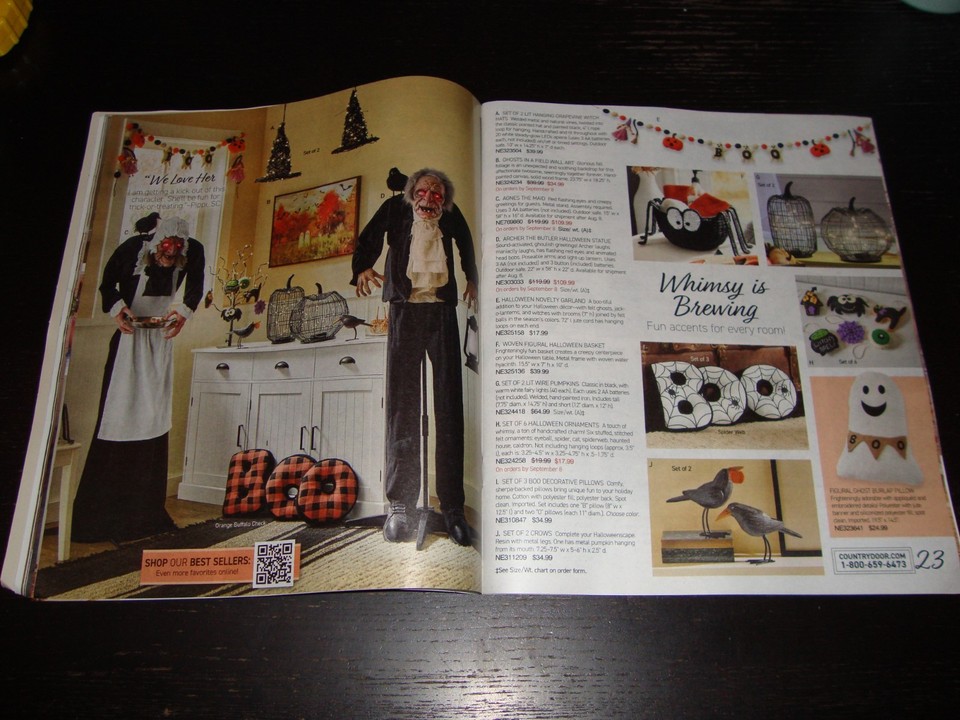 COUNTRY DOOR Home Furnishings CATALOG Fall 2025 HALLOWEEN & CHRISTMAS ...