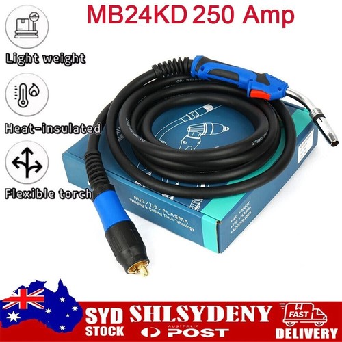 250 Amp MB24KD MIG/MAG Welder Torch w/5M Hose Welding Gun/Torches ...