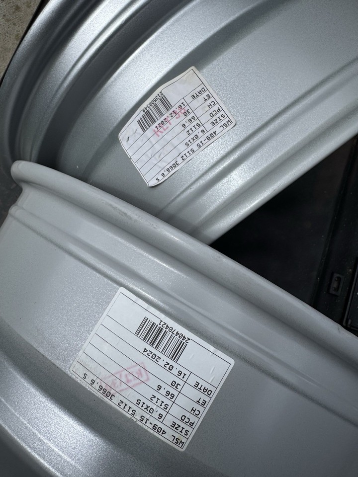 Bailey caravan alloy wheels Pair 15” - 5 Stud - 5x112 X2 **Few Storage ...