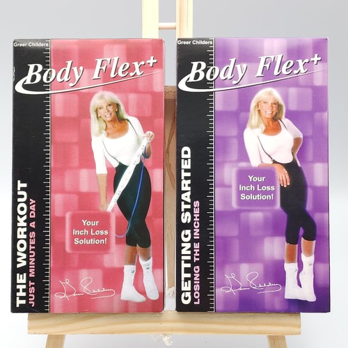 Body Flex Getting Started & The Workout VHS Greer Childers Vintage ...
