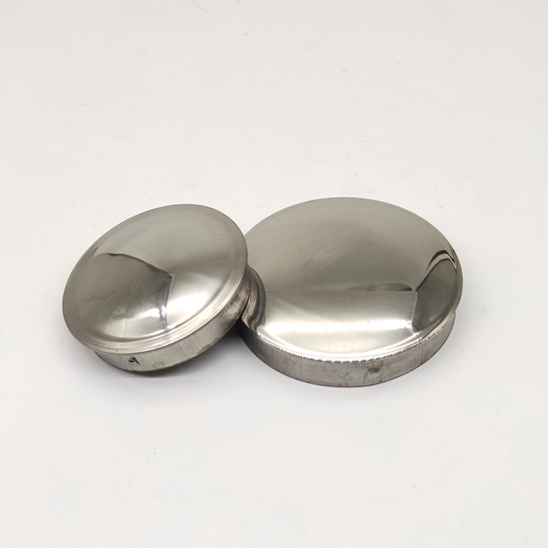 Round 304 Stainless Steel Blanking End Caps Tube Pipe Inserts Plug OD ...