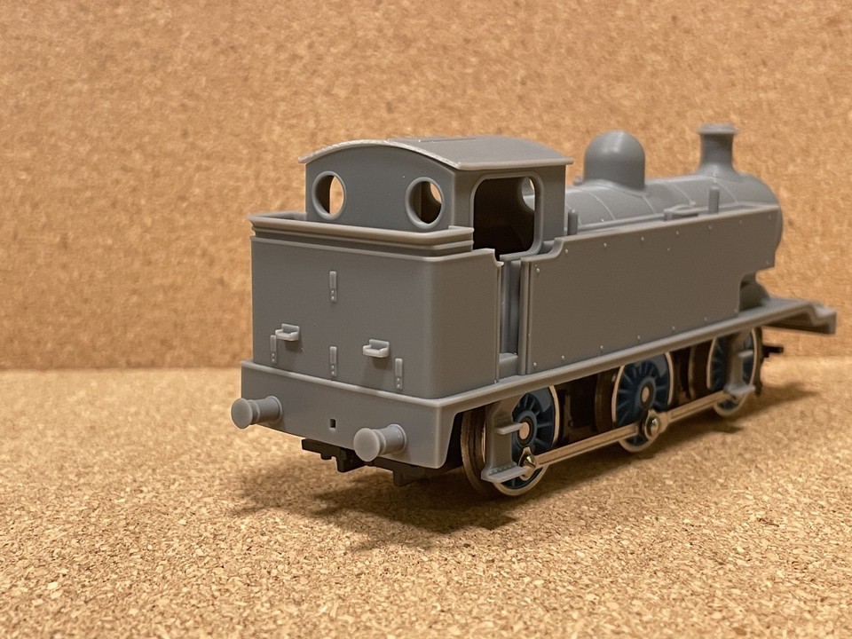 Modified Awdry E2 3D Printed Body Shell OO Gauge For Hornby 0-6-0 ...