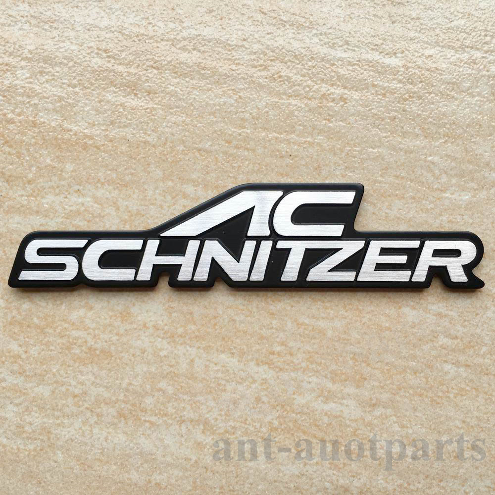 Metal AC Schnitzer Logo Emblems Car Badge Decal Sticker Auto Trunk Rear ...