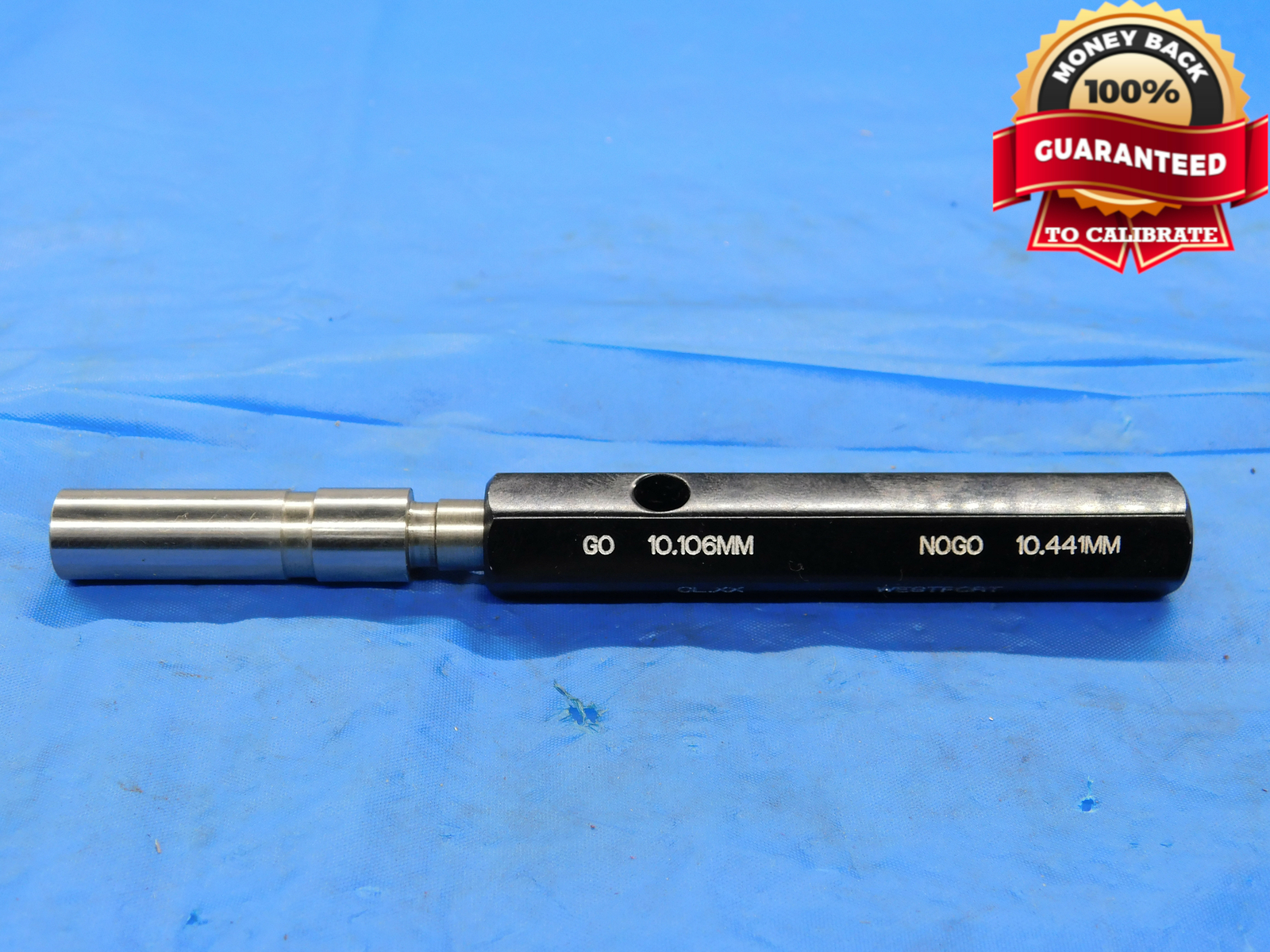 10.106 & 10.441 CL XX METRIC TRUNCATION PIN PLUG GAGE GO NO GO 10.00 10 ...