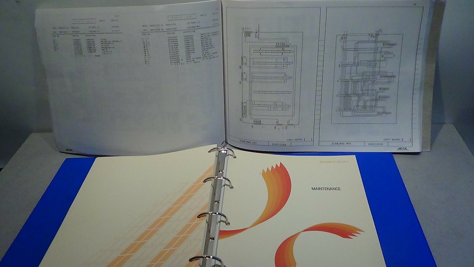 JEOL JSM-6600F Manual and Schematics Circuit Diagrams | eBay