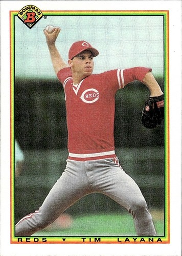 1990 Bowman Tim Layana RC Cincinnati Reds #41 | eBay