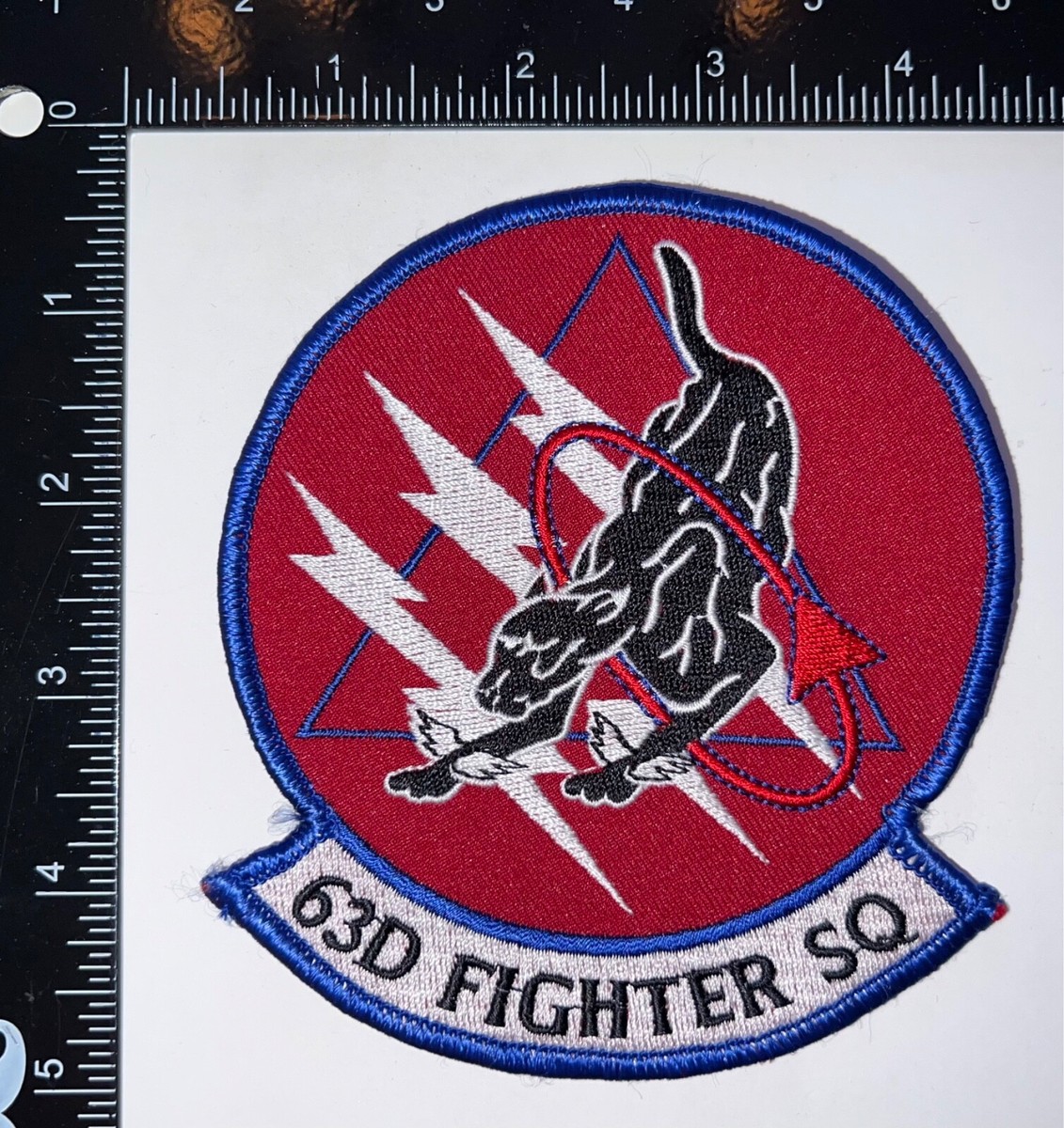 Af Fighter Squadron Patches 493rd Fighter Squadron "Grim Reapers"