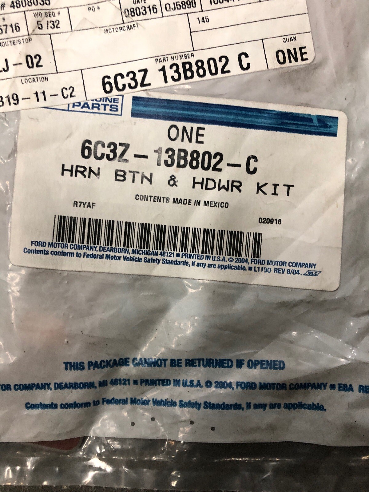 Ford 6C3Z13B802C for sale online | eBay