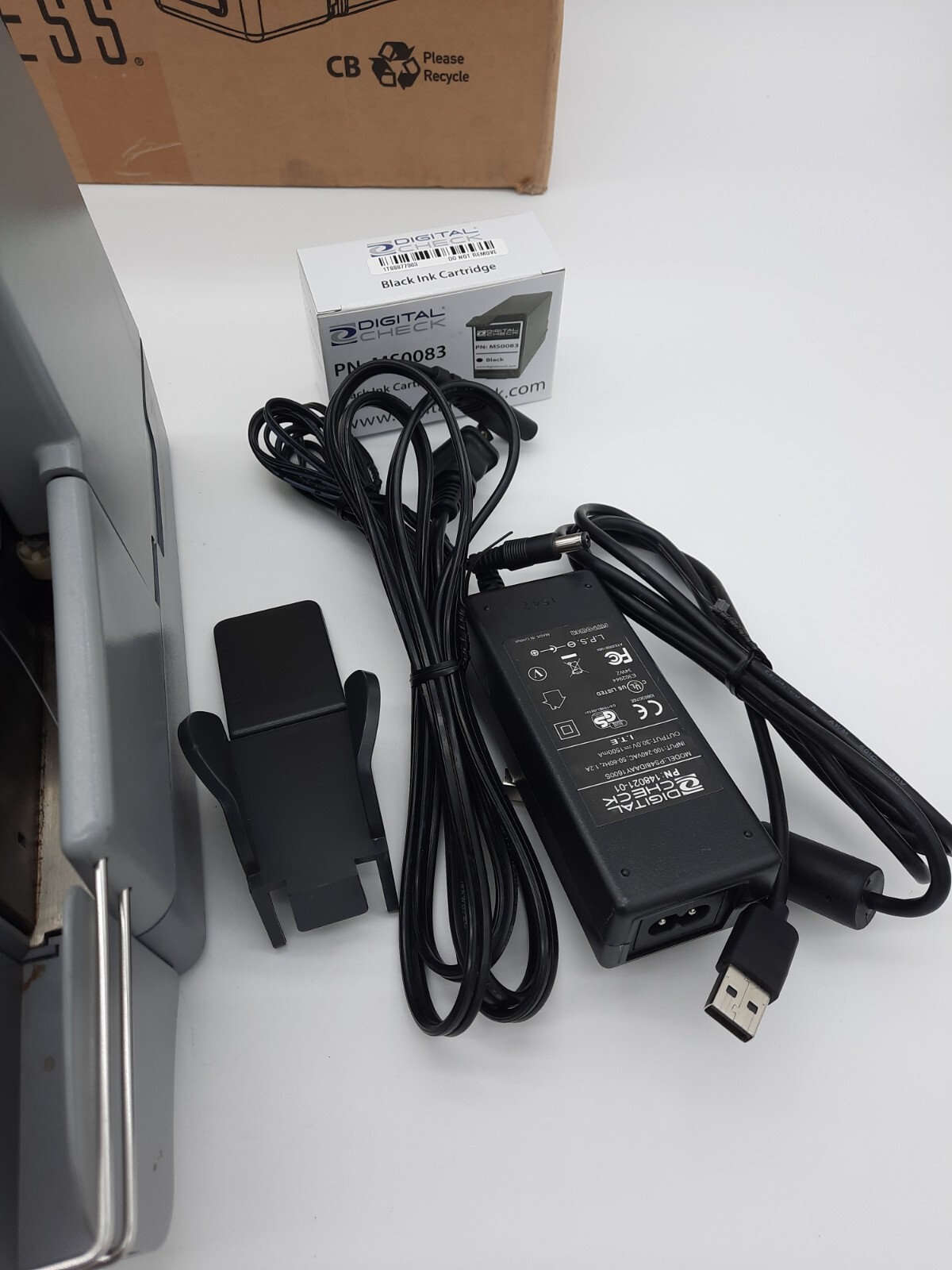 Digital Check Tellerscan Scanner Reader Ts230 65 DPM 148000-02 for sale ...