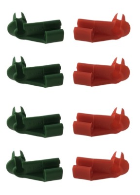 4 pairs L & R Tailgate Handle Rod Clips for GM Silverado GMC Sierra ...