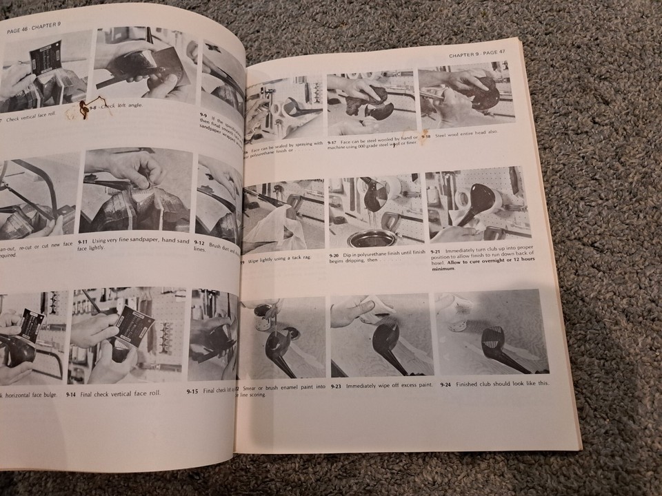 Golf Club Repair in Pictures by Ralph Maltby 1978 | eBay