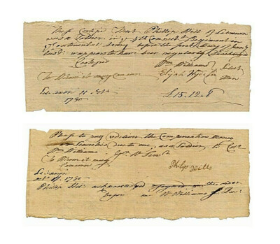William Williams DOI SIgner Twice-Autographed War Date Document - Sharp ...