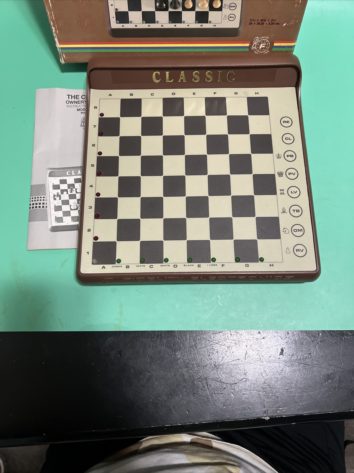 The Classic Chess Computer by Fidelity International CC8-6079 NIB ...