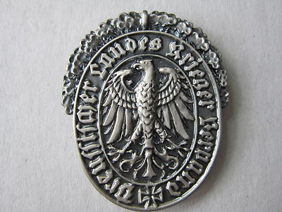 Pin Preussischer Landes Krieger Verband Reichsadler Reichswehr WWII WK2 ...