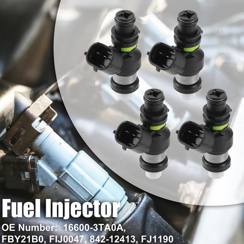 4 Pcs 16600-AA230 FBYCG50 Fuel Injector Nozzle for Subaru Impreza 2.0L ...