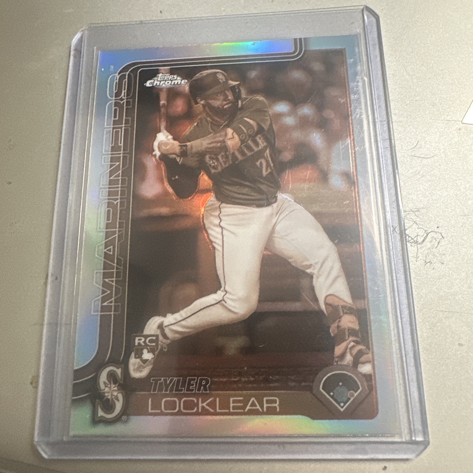 2025 Topps Chrome Tyler Locklear Sepia Refractor | eBay