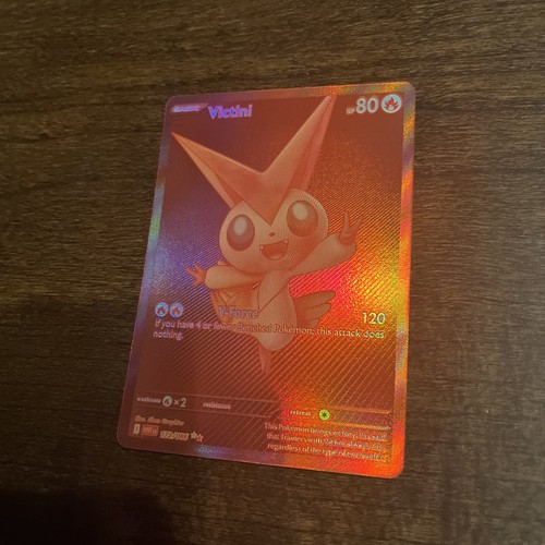 Pokémon TCG Red Victini Card 172/086 White Flare English Edition | eBay