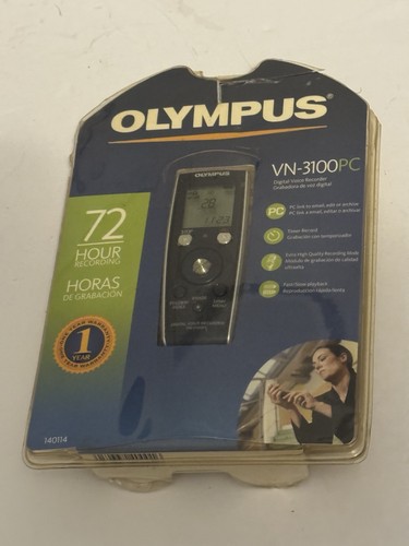 Olympus Handheld Digital Voice Recorder 72 Hour Record Time VN-3100PC New Open | eBay