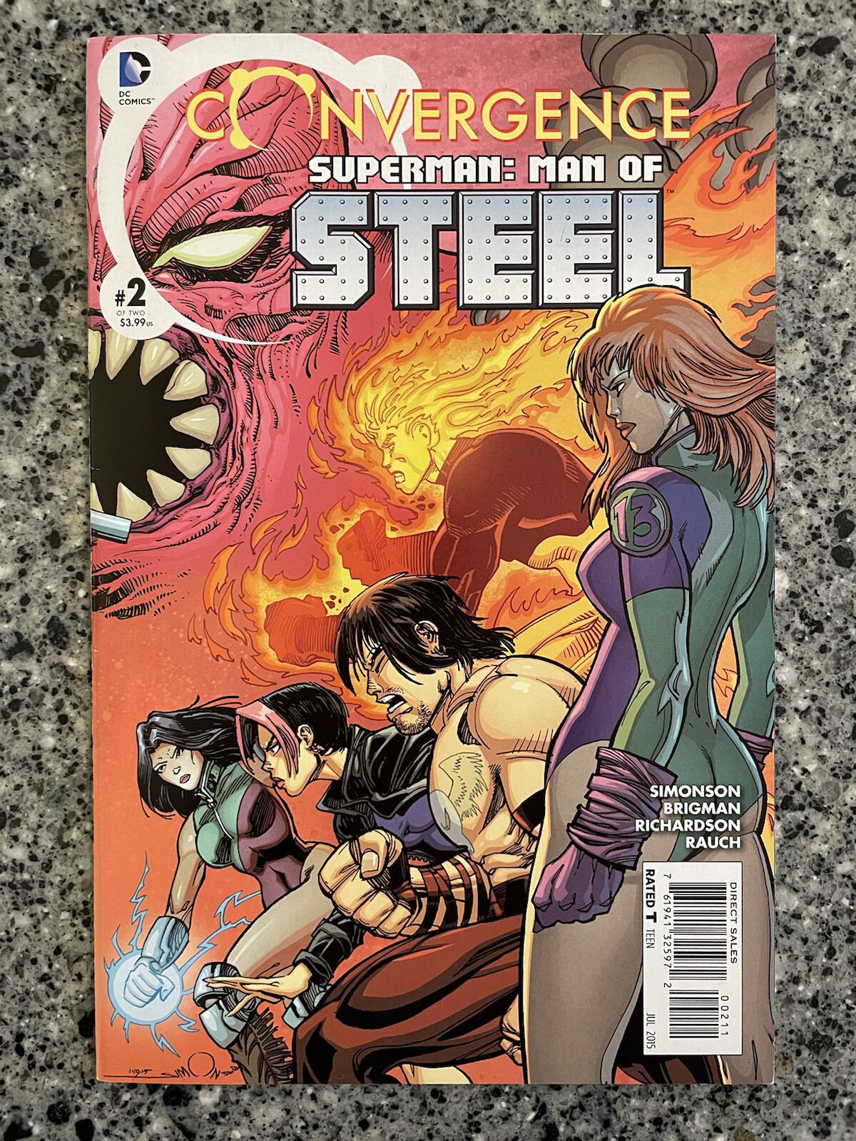 CONVERGENCE: SUPERMAN THE MAN OF STEEL #2 VF/NM (DC 2015) | eBay