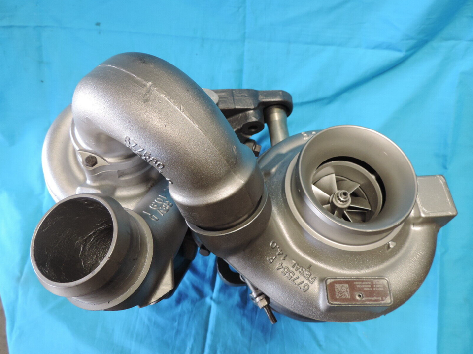 Borg Warner R2S B1UG B2FS Maxxforce 7 TWIN Compound 6.4L Genuine Turbo ...