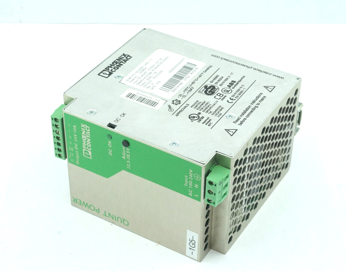 Phoenix Contact QUINT-PS-100-240AC/24DC/10 2938604 Hutschienen-Netzteil ...