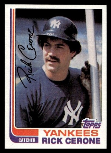 1982 Topps #45 Rick Cerone New York Yankees | eBay