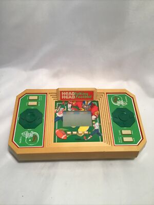 Vintage Head to Head Talking Football Tiger Electronics Handheld Game ...