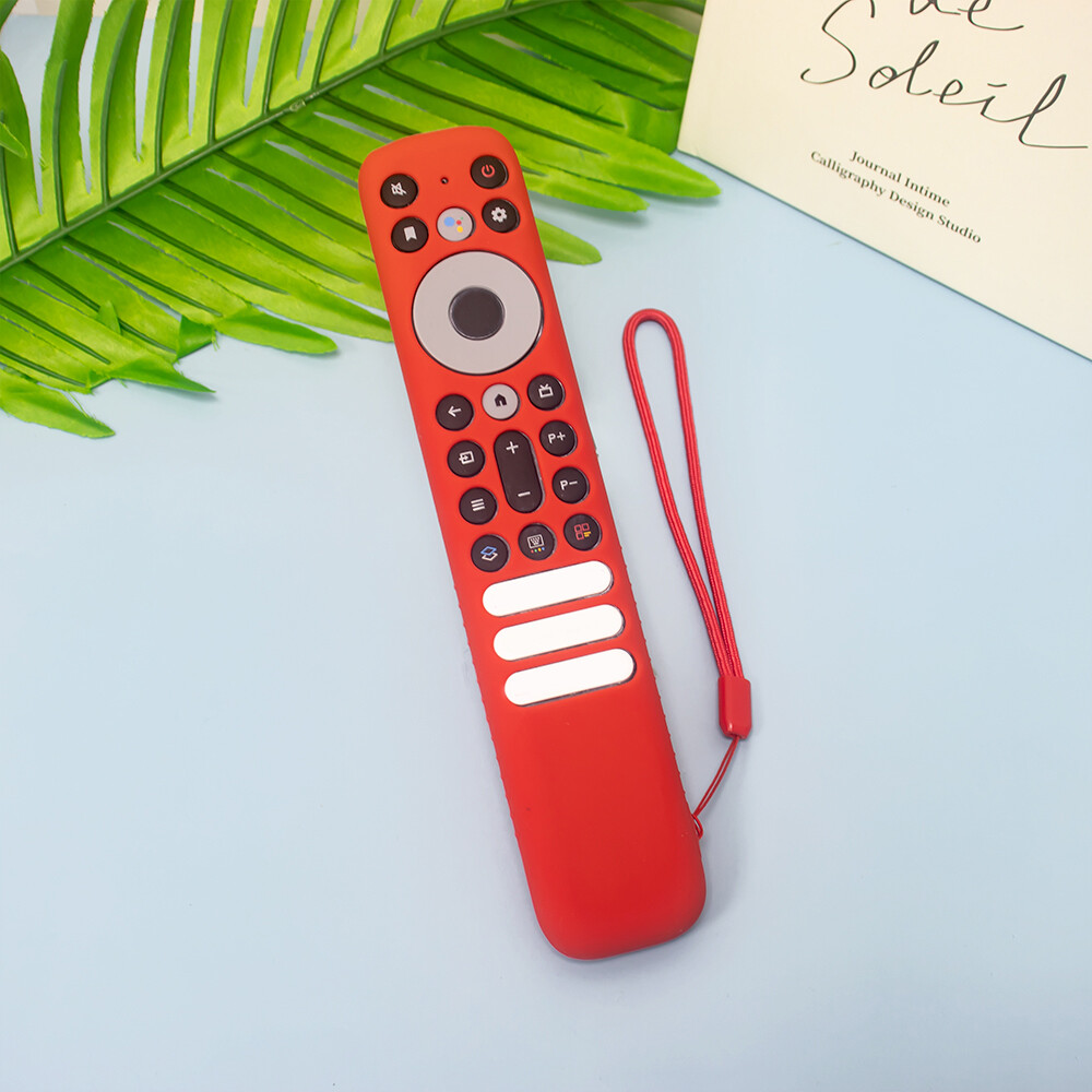 TV Remote Control Cover with Lanyard for RC902V FMR1 Voice Remote (Red ...