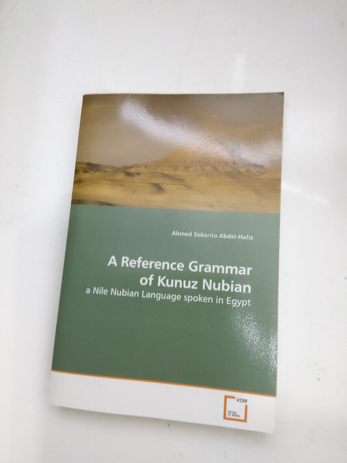 A Reference Grammar of Kunuz Nubian a Nile Nubian Language spoken in ...
