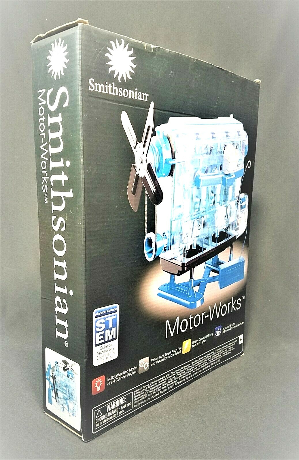 Smithsonian Motor Works Advanced Science Kit Automotive Engine | eBay