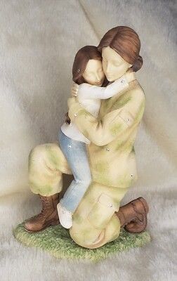 Foundations 4043378 MILITARY WOMAN RETURNING HOME Resin Figurine by ...