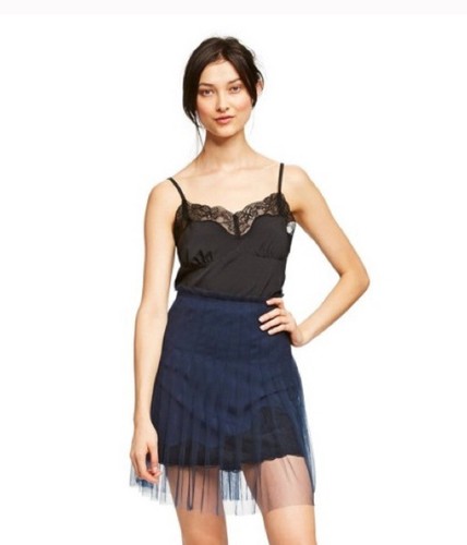 Nwt Rodarte Target Tulle Lace Skirt Navy Black Size 13 | eBay