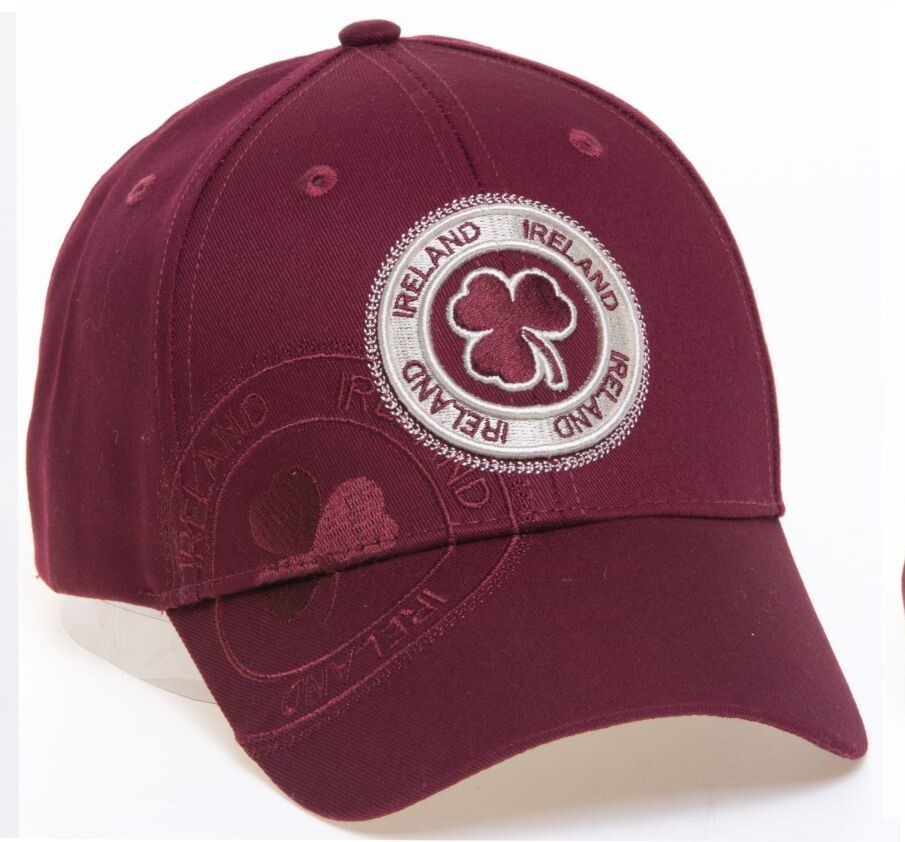 Ireland Baseball Cap, Burgundy Red, Robin Ruth | eBay