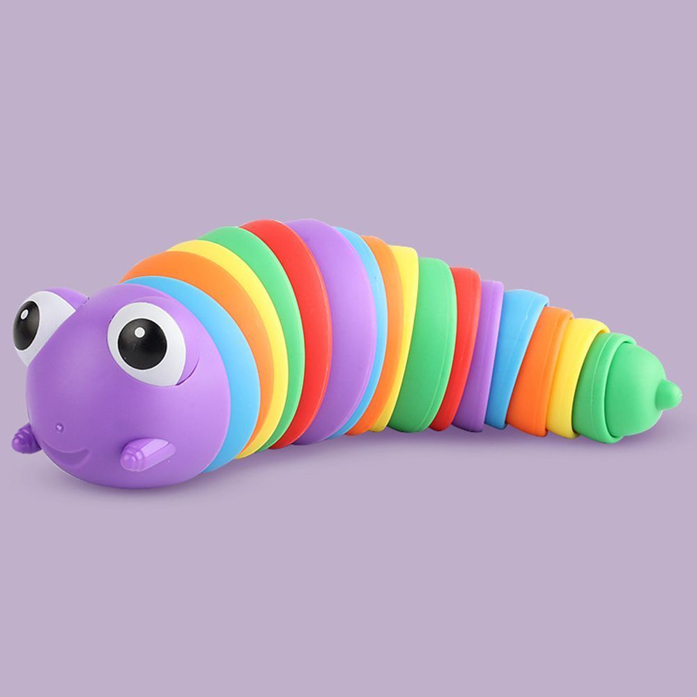 for Autistic Slug Fidget Toy Fidget Slug Articulated Sticky Stretch 3D ...