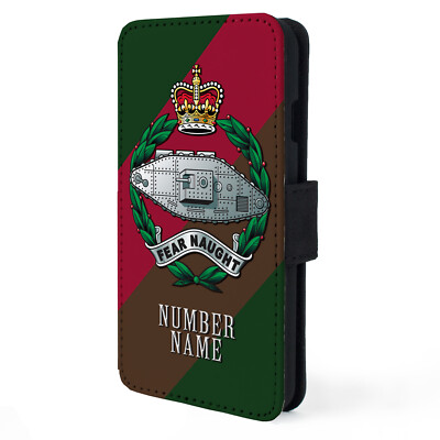 Personalised Royal Tank Regiment iPhone Case Military Flip Phone Cover ...