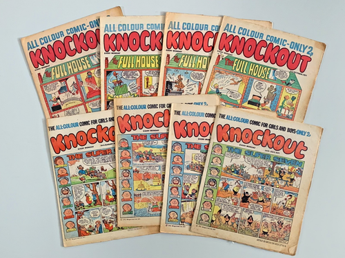 Knockout comic (7) Jul - Dec 1971, GD to VG | eBay UK