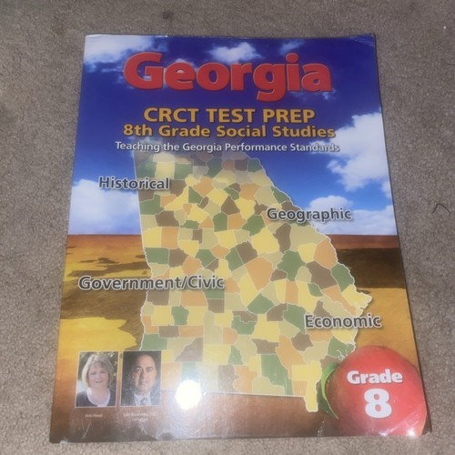 GEORGIA CRCT TEST PREP 8TH GRADE GEORGIA STUDIES By Glen Blankenship ...