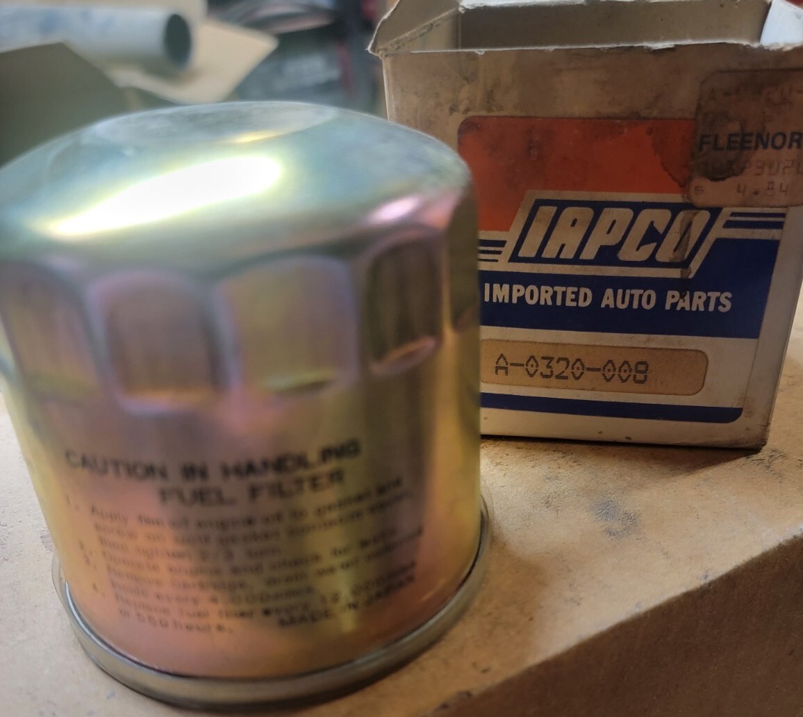 Fuel Filter IAPCO A0320008 A-0320-008 Fuel Filter Replaces CARQUEST ...