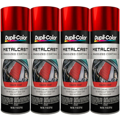 Dupli-Color MC200 11oz. Red Anodized Coating Automotive Spray Paint ...