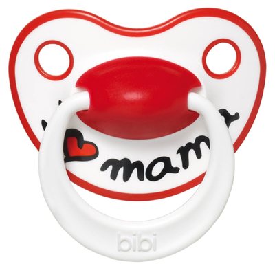 The Famous bibi swiss I LOVE MAMA baby soother pacifier - 6 months | eBay