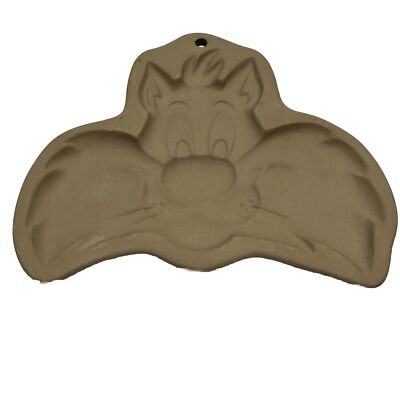 VTG Sylvester Cat Stoneware Cookie Chocolate Shortbread Mold Looney ...