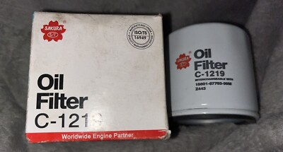 Sakura Engine Oil Filter for Daewoo Matiz M100 M150 0.8L 3cyl F8CV 1999 ...
