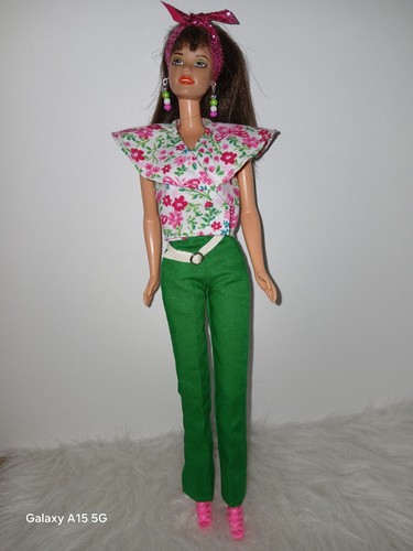 Fits Standard & Same Sized Barbie Fashion Dolls Mod Outfit 5 pc OOAK | eBay