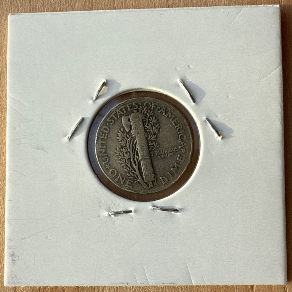 1935 P Mercury Silver Dime 90% Silver 10c Average Circulated || Free ...