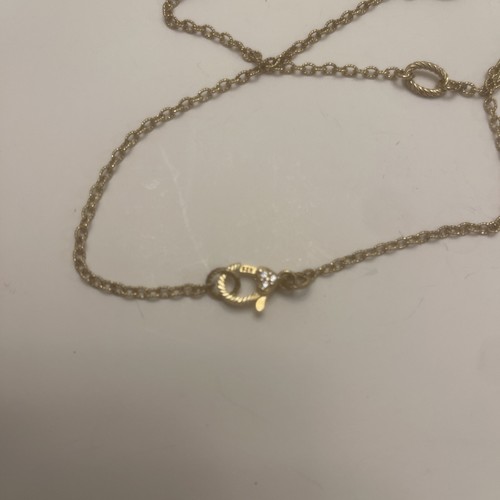 Vintage Judith Ripka Sterling Silver 36” Verona Green Crystal Station ...