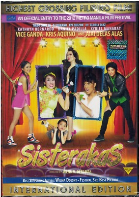 Sisterakas Filipino DVD Movie Tagalog W/English Subtitles | eBay