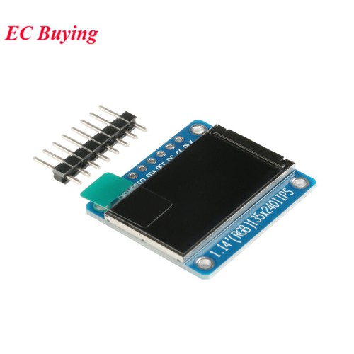 1.14 Inch 135x240 IPS OLED Display LCD Screen Module RGB TFT ST7789 ...