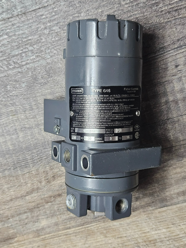 Emerson Fisher 646 | eBay