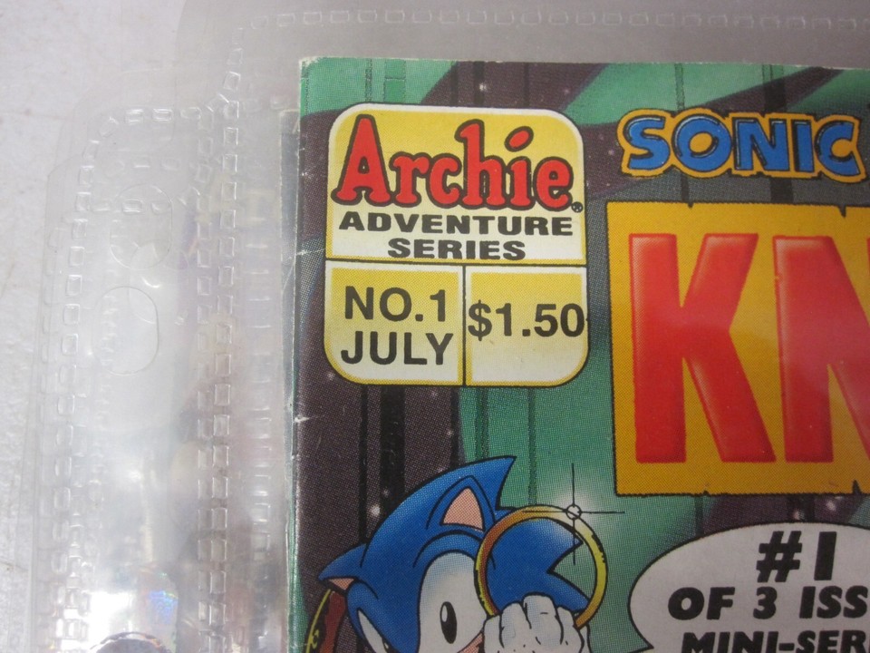 Knuckles #1 Sonic's Friendly Nemesis : Archie Adventure 1996 Comic 90s ...