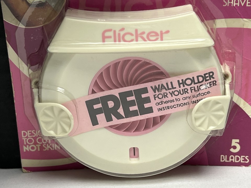 NEW Vintage Flicker Women's Shaver 5 Blade Razor SEALED Personna Ladies ...